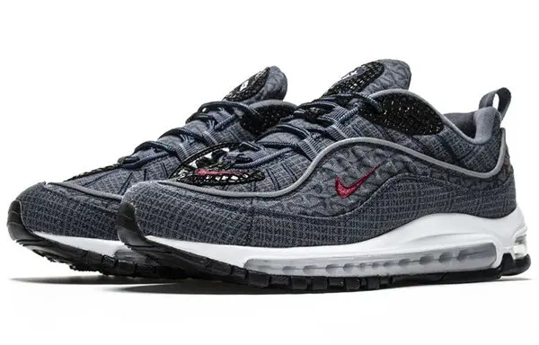 Nike Max 98 Qs Lace-up Sneakers - Blue/red