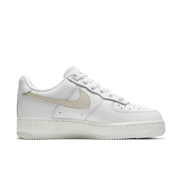 Nike Force 1 '07 Low Top Sneakers - White/orange