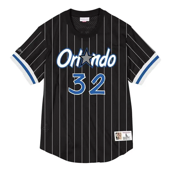 Mitchell & Ness Nba Orlando Magic Shaq 32 Mesh Jersey - Black/blue