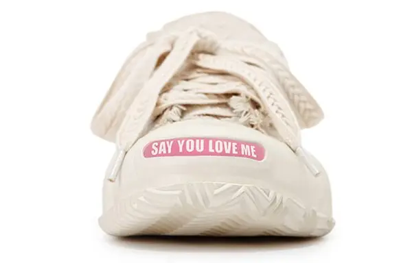 XVESSEL G.o.p. 2.0 Marshmallow Low Top Sneakers