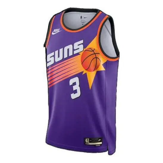 Nike Phoenix Suns Chris Paul 3 Purple Hardwood Classic Dri-fit Swingman Jersey 2022/23 - None