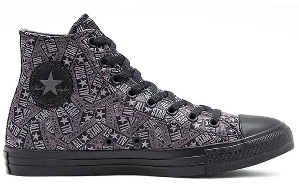 CONVERSE Chuck Taylor All Star High Top Sneakers With Graphic Logo Print