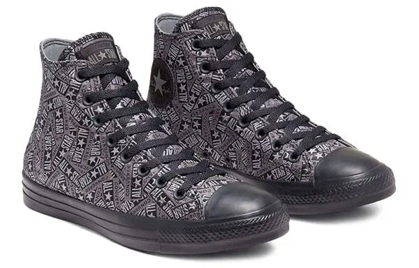 CONVERSE Chuck Taylor All Star High Top Sneakers With Graphic Logo Print