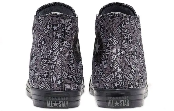 CONVERSE Chuck Taylor All Star High Top Sneakers With Graphic Logo Print