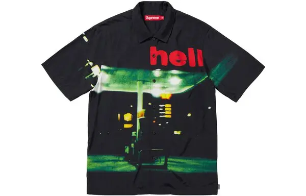 Supreme Fw23 Week1 Hell T-shirt