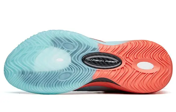 ANTA Shock Wave 3 Sneakers - Blue/red