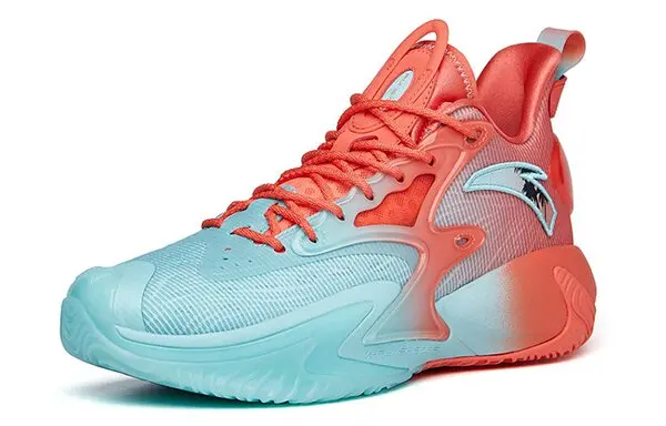 ANTA Shock Wave 3 Sneakers - Blue/red
