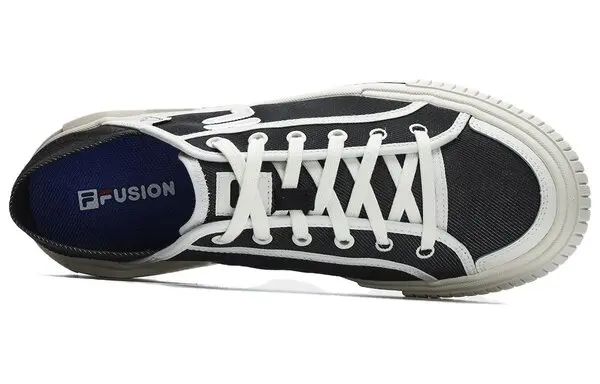 FILA Fusion X Wallride Dx Skate Sneakers - Black/white