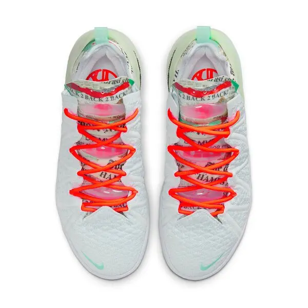 Nike Diana Taurasi X Lebron 18 "goat Vision" Sneakers - Light Green