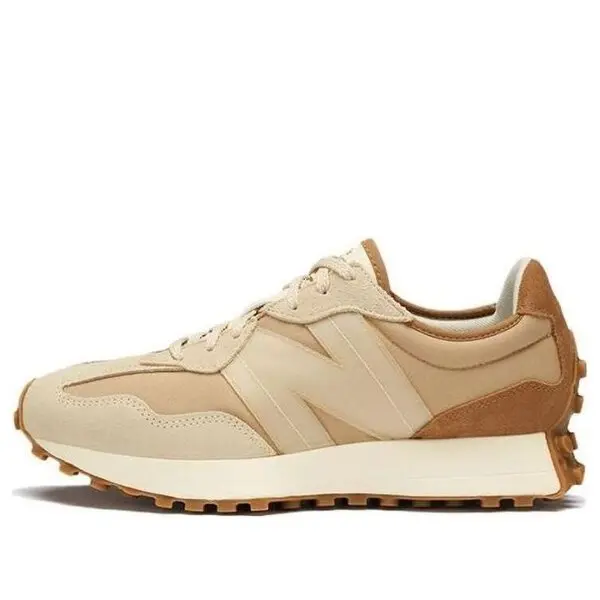 NEW BALANCE 327 Beige Gum Sneakers - Beige/tan