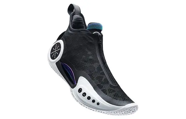 LI-NING Way Of Wade "first Born" Athletic Sneakers - Black/grey/blue