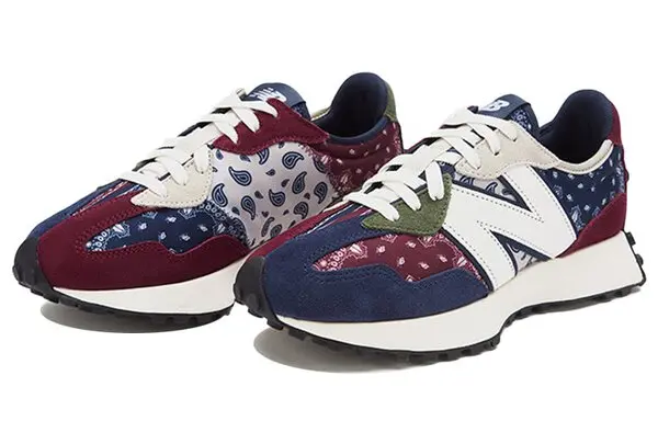NEW BALANCE 327 "paisley Pack" Sneakers - Red/blue