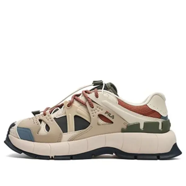 FILA Insetto Athletic Shoes - Beige/white/red