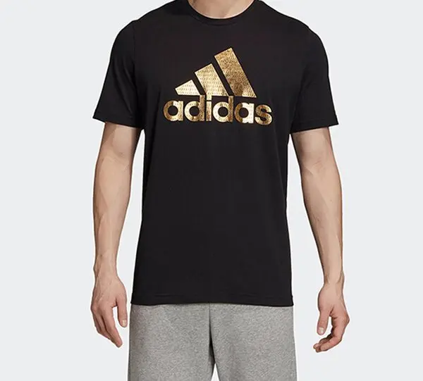 Adidas Universal Foil Letter Short-sleeve Tee