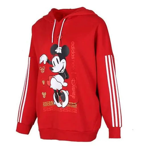 Adidas Neo X Disney Mickey Mouse Crossover Cny Printing - Red