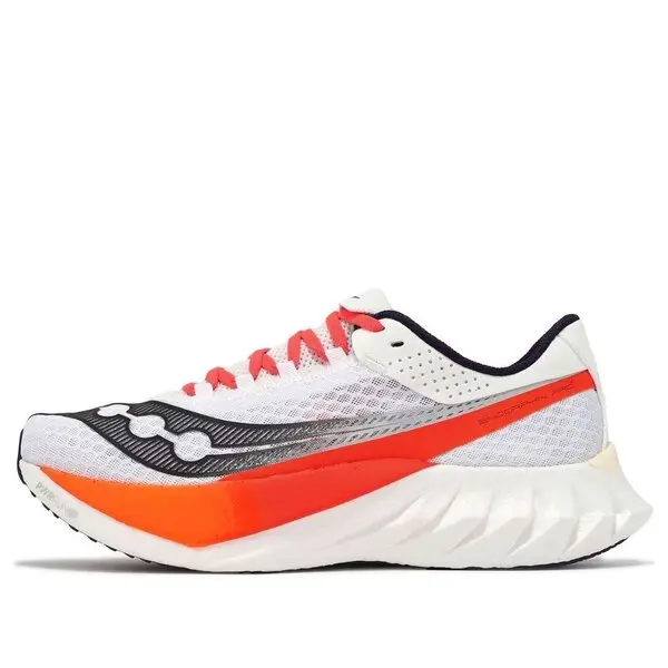 Saucony Endorphin Pro 4 Athletic Sneakers - White/black