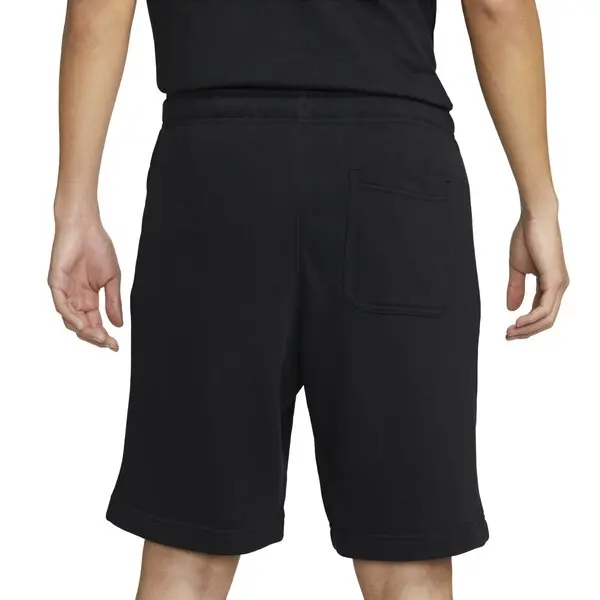 Nike Club Fleece Multi-logo Shorts - Black/multi-color