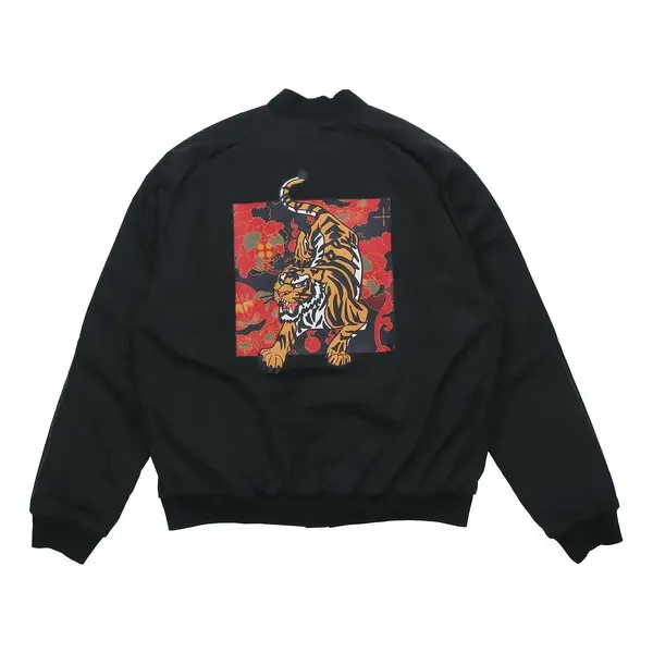 Adidas Bomber Jacket With Graphic Print