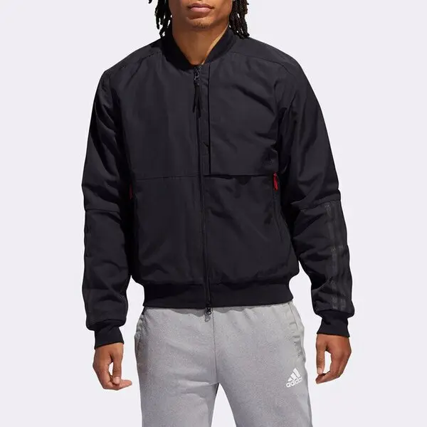 Adidas Bomber Jacket With Graphic Print