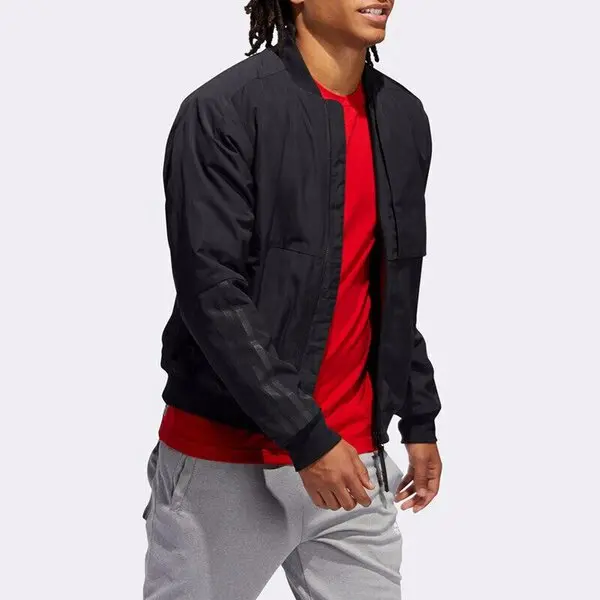 Adidas Bomber Jacket With Graphic Print