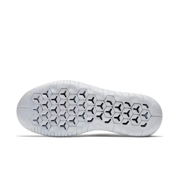 Nike Free Rn Flyknit 2018 Athletic Sneakers - White/black
