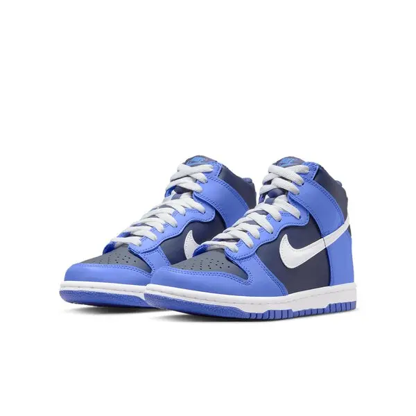 Nike Dunk High Obsidian Sneakers - Blue/white