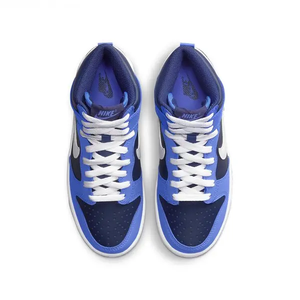 Nike Dunk High Obsidian Sneakers - Blue/white
