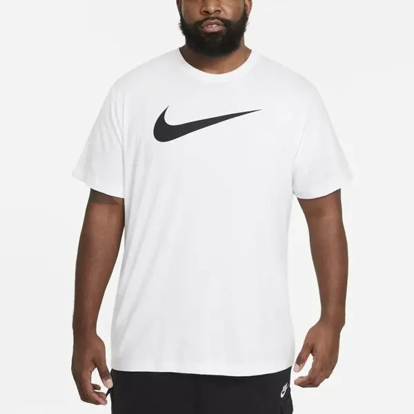 Nike Casual Sports Round Neck Breathable Short Sleeve White T-shirt - Multi-color