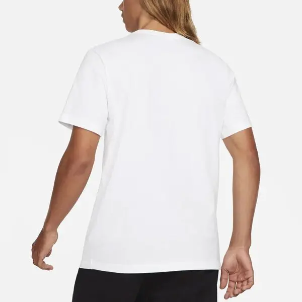 Nike Casual Sports Round Neck Breathable Short Sleeve White T-shirt - Multi-color