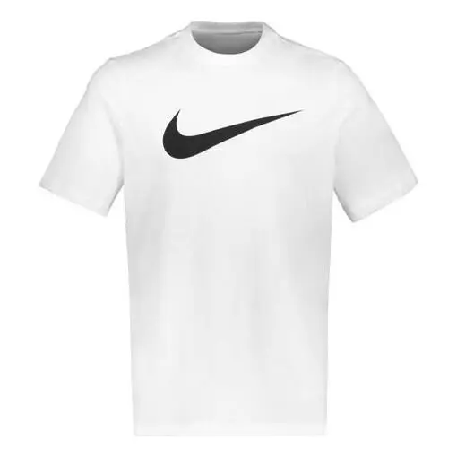 Nike Casual Sports Round Neck Breathable Short Sleeve White T-shirt - Multi-color