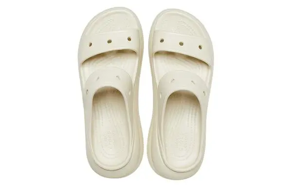 CROCS Classic Crush Platform Slide Sandals