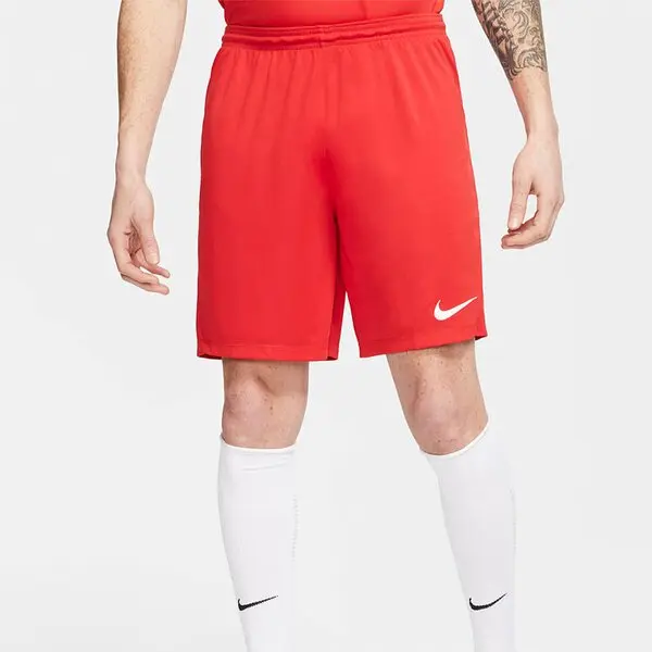 Nike Dri-fit Quick Dry Soccer/football Sports Shorts - Red/white