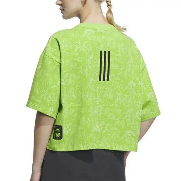 Adidas X Transformers Graphic Cropped T-shirt