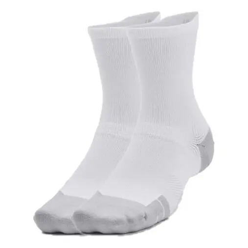 Under Armour Iso-chill Armourdry Mid Socks - White/grey