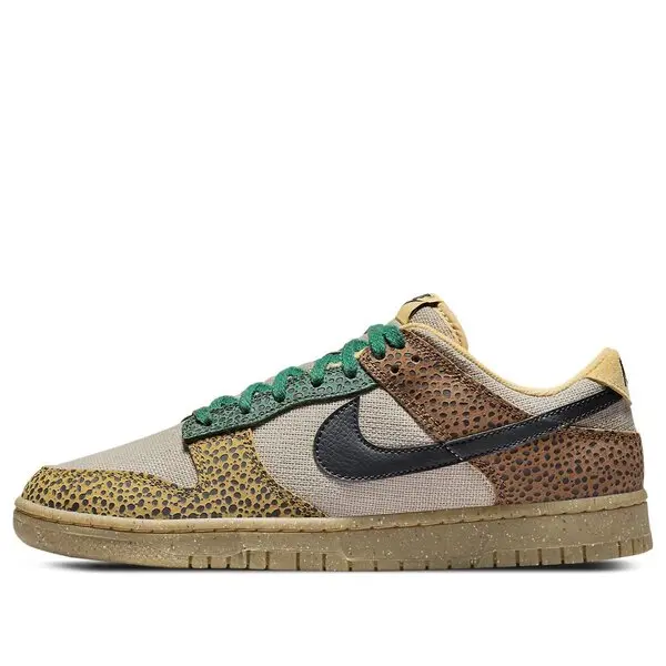 Nike Dunk Low 'golden Moss - Black/brown