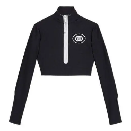 Gucci Sparkling Long Sleeve Track Top