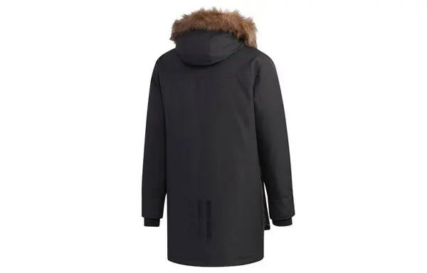 Adidas Neo Parka With Faux Fur Trimmed Hood
