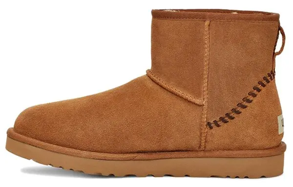 UGG Classic Mini Deco Suede Boot - Brown