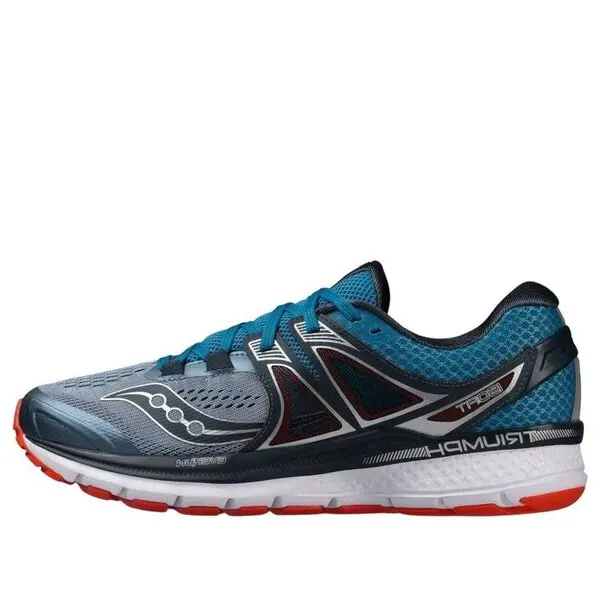Saucony Triumph Iso 3 Athletic Sneakers - Grey/blue