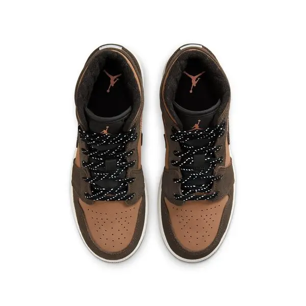 JORDAN 1 Mid Se Sneakers - Brown