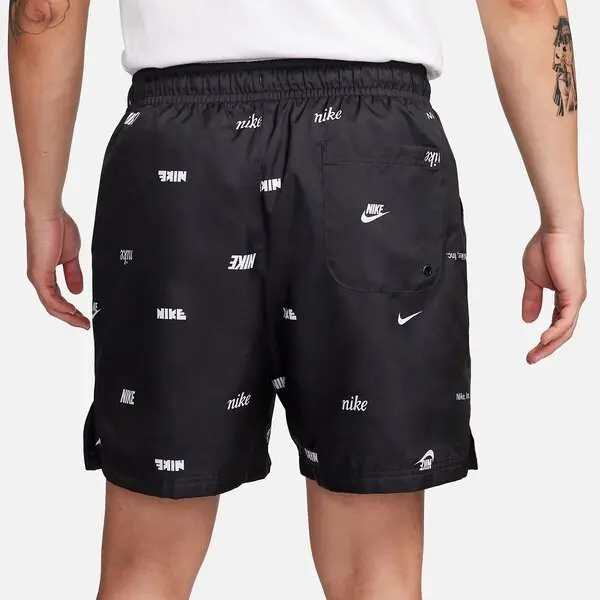 Nike Club Woven Allover Print Flow Shorts