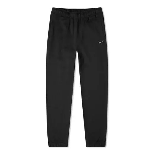 Nike Logo Pattern Loose Sports Pants/trousers/joggers - Black