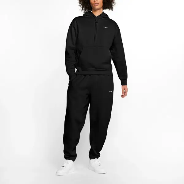 Nike Logo Pattern Loose Sports Pants/trousers/joggers - Black
