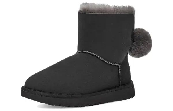 UGG Mini Bailey Fuzzy Bow Boots