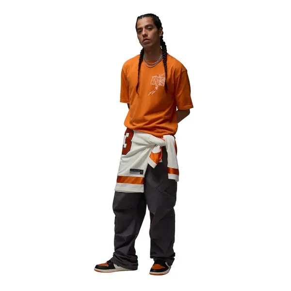 JORDAN Brooklyn Oversized Graphic T-shirt 'starfish