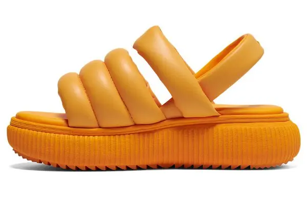 Onitsuka Tiger Padded Strappy Platform Sandals - Orange