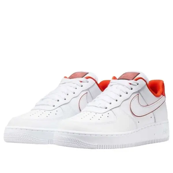 Nike Force 1 '07 Essential Sneakers - White/rust Factor/cinnamon