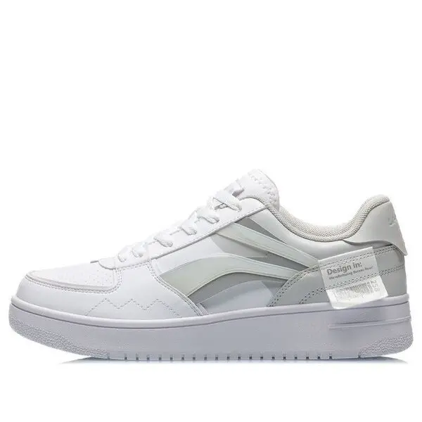 LI-NING Sport Leisure Low Top Sneakers - Whitegray