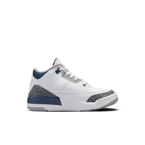JORDAN 3 Retro Sneakers - White/cement Grey/black