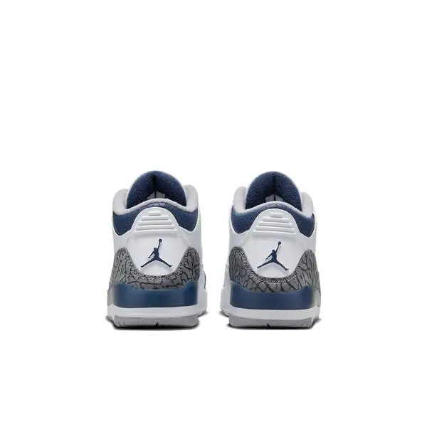JORDAN 3 Retro Sneakers - White/cement Grey/black